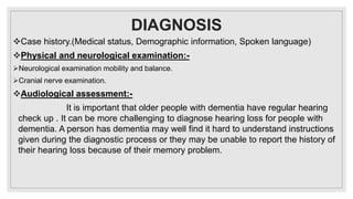 Dementia ppt. | PPTX