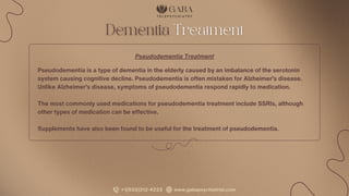 Understanding Dementia - Diagnosis, Types, and Treatment | PDF