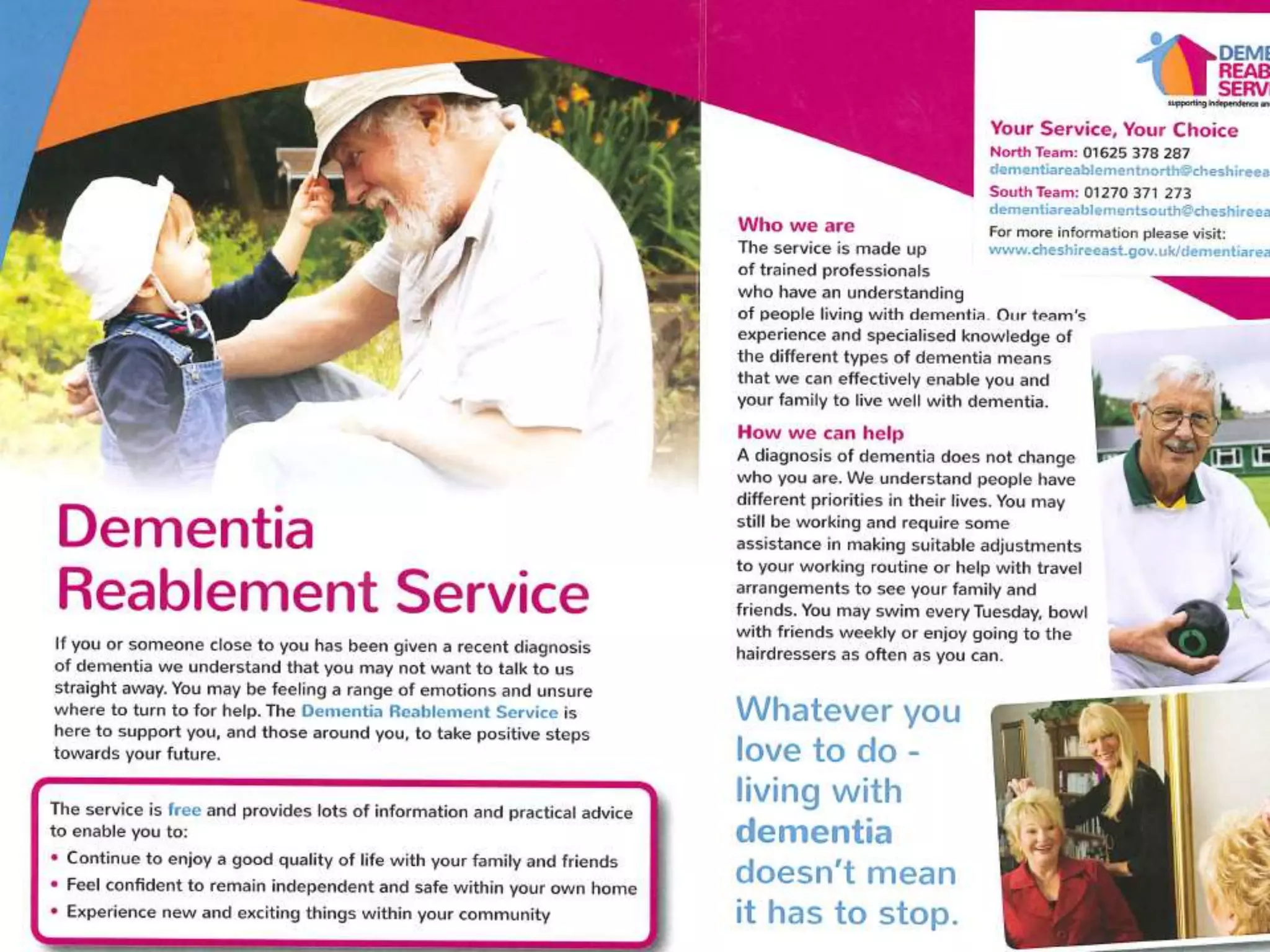Dementia reablement service | PPTX