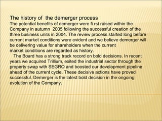 Demerger | PPT