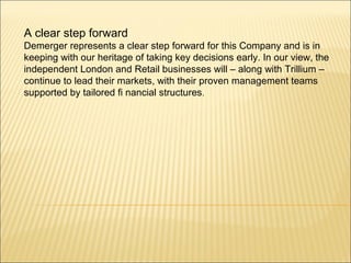 Demerger | PPT