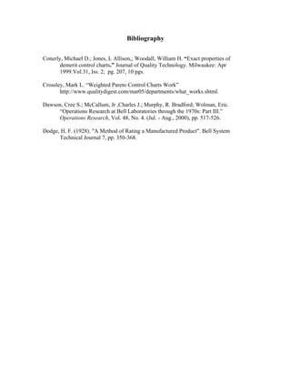 Demerit Control Charts | PDF