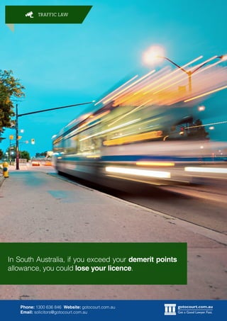 Demerit Points in South Australia | PDF
