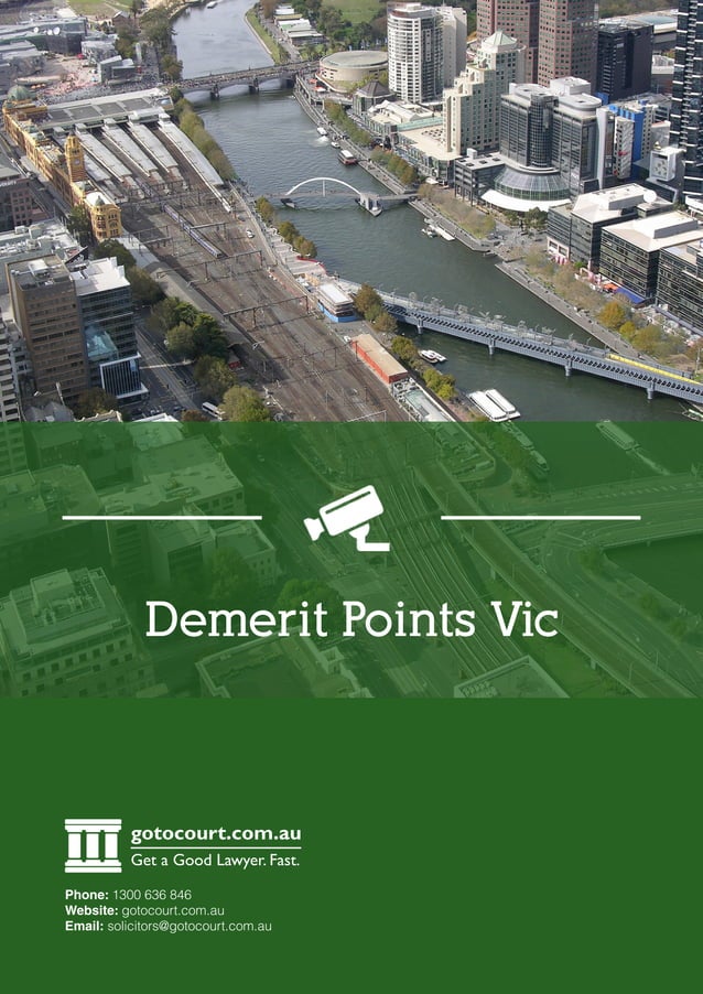 Demerit Points in Victoria | PDF