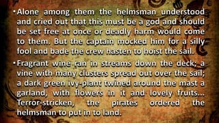 Two Great Gods of Earth: Demeter & Dionysus | PPTX