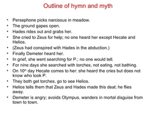 Demeter And Persephone (Kore) | PPT