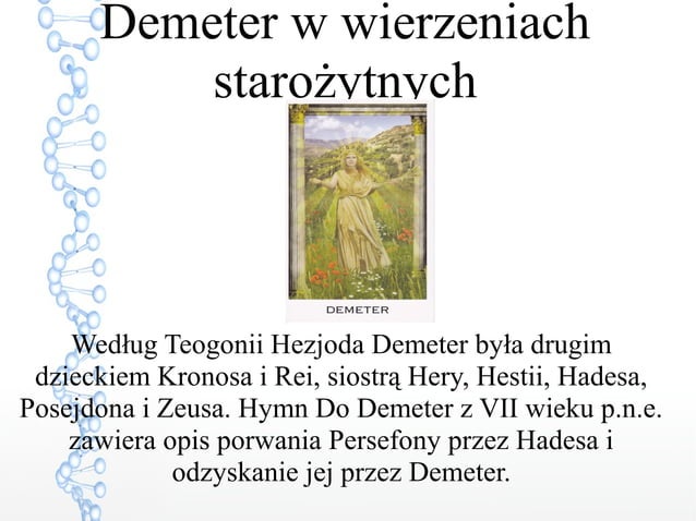 Demeter Żaklin | PPT