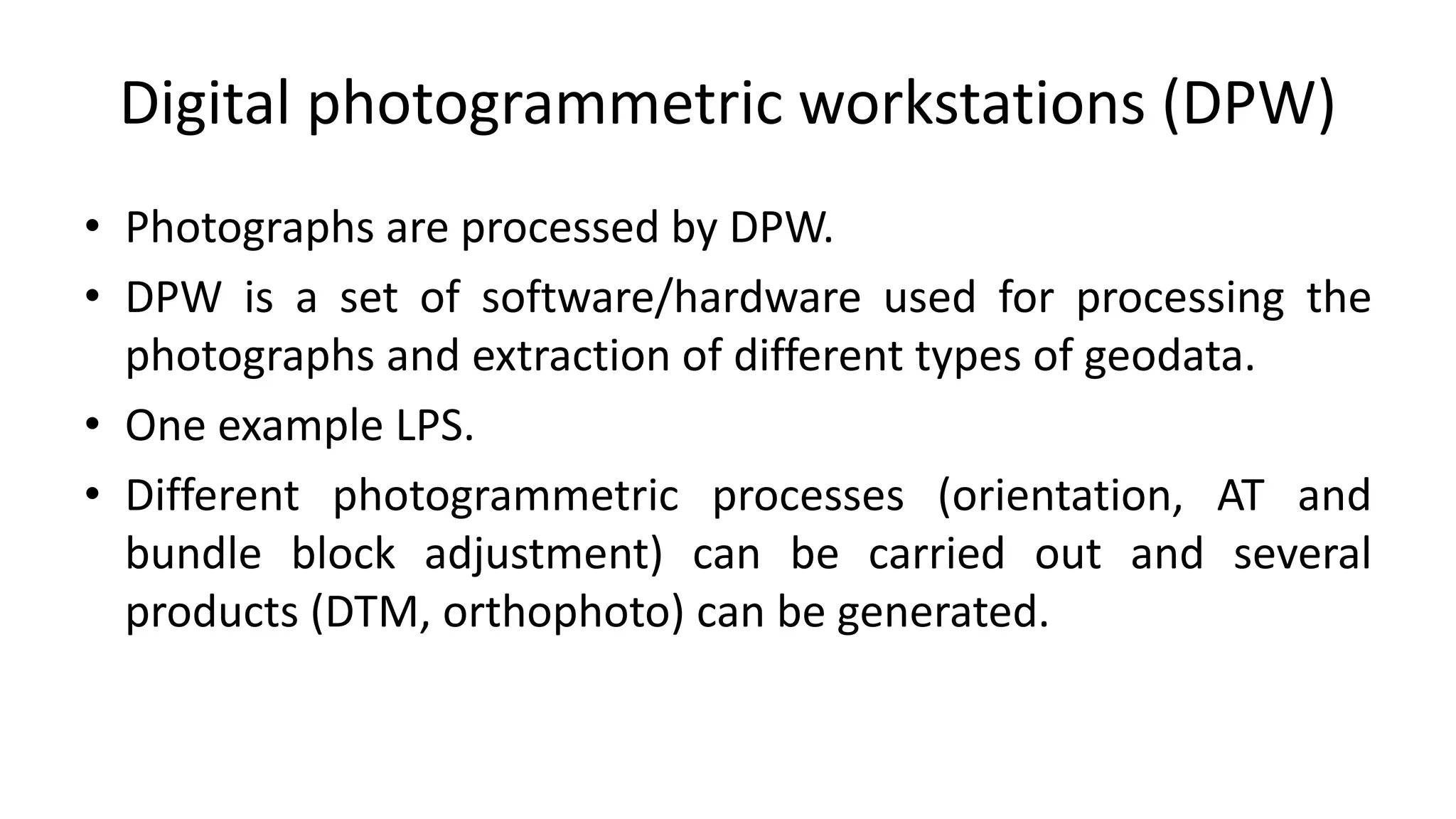 DEM generation, Image Matching in Aerial Photogrammetry.pptx