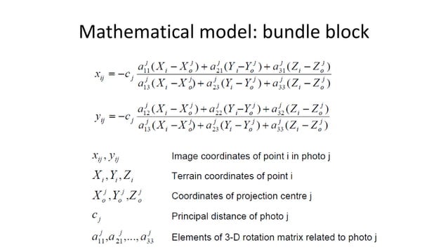 DEM generation, Image Matching in Aerial Photogrammetry.pptx