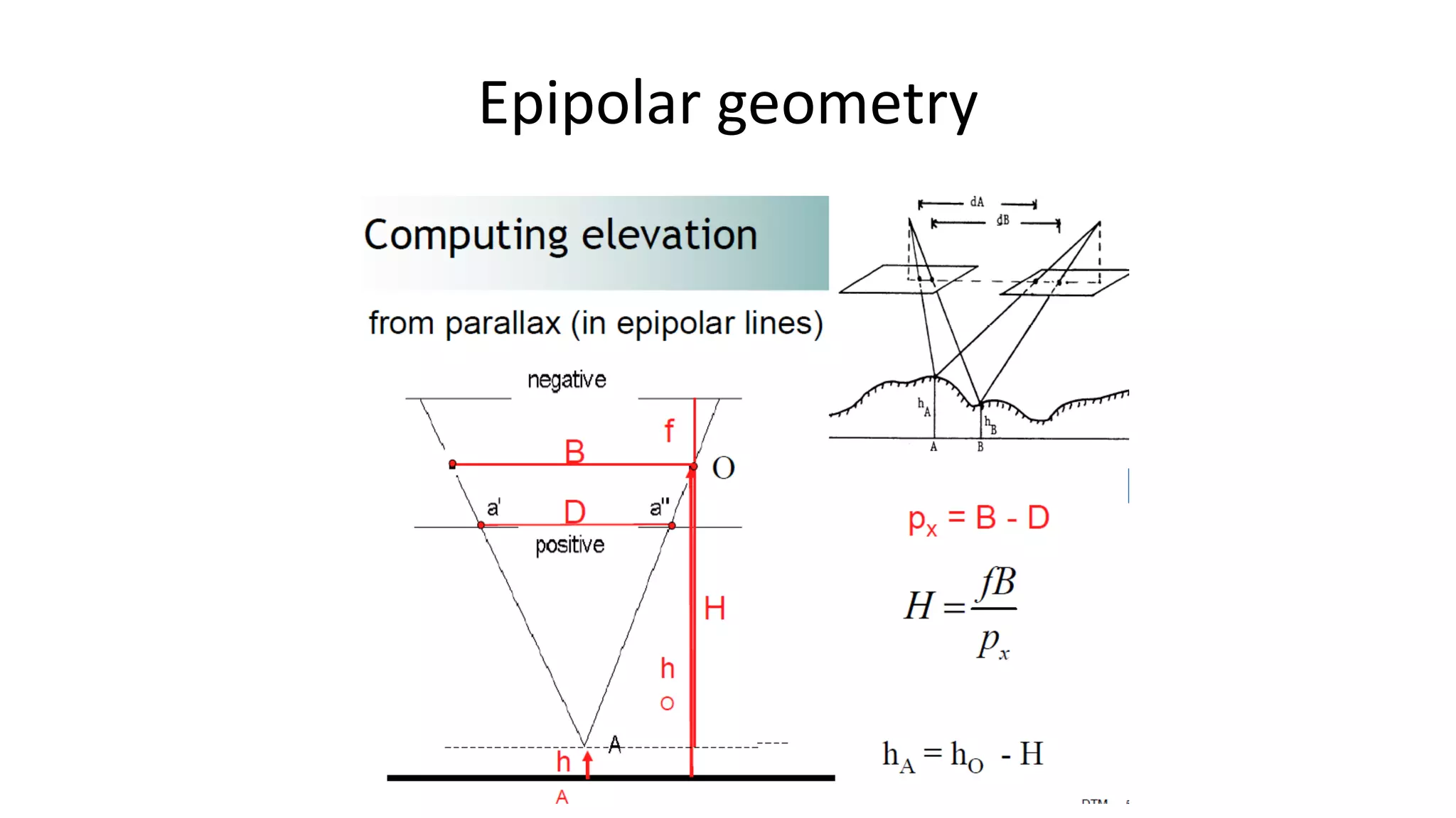 DSM/DTM/DEM generation from aerial photogrrametry.pptx