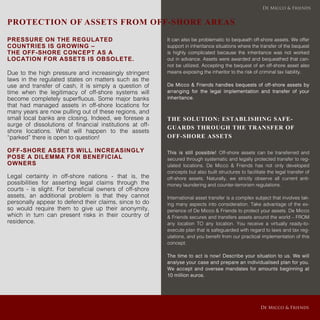 Wealth and Asset protection and wealth relocation | PDF