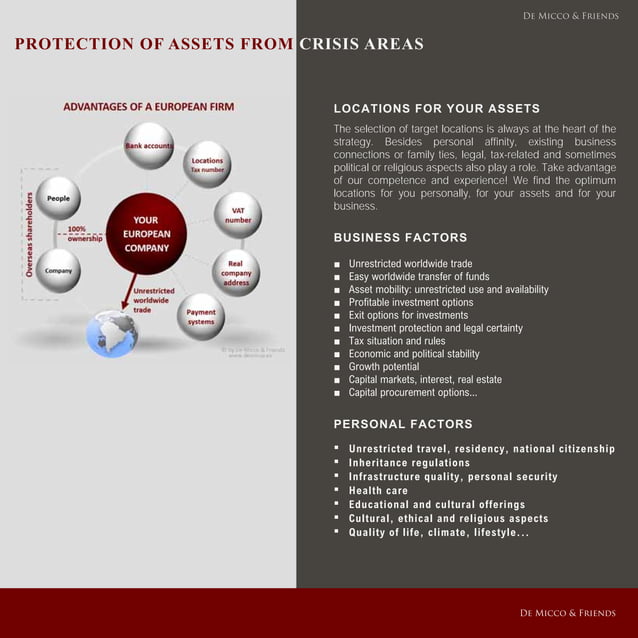 Wealth and Asset protection and wealth relocation | PDF