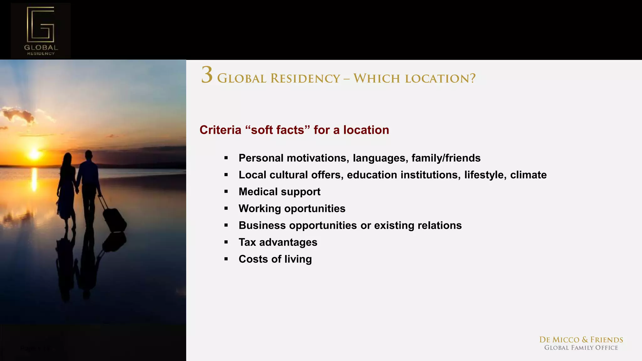 Golden Visa Spain advantages - presentation | PPT