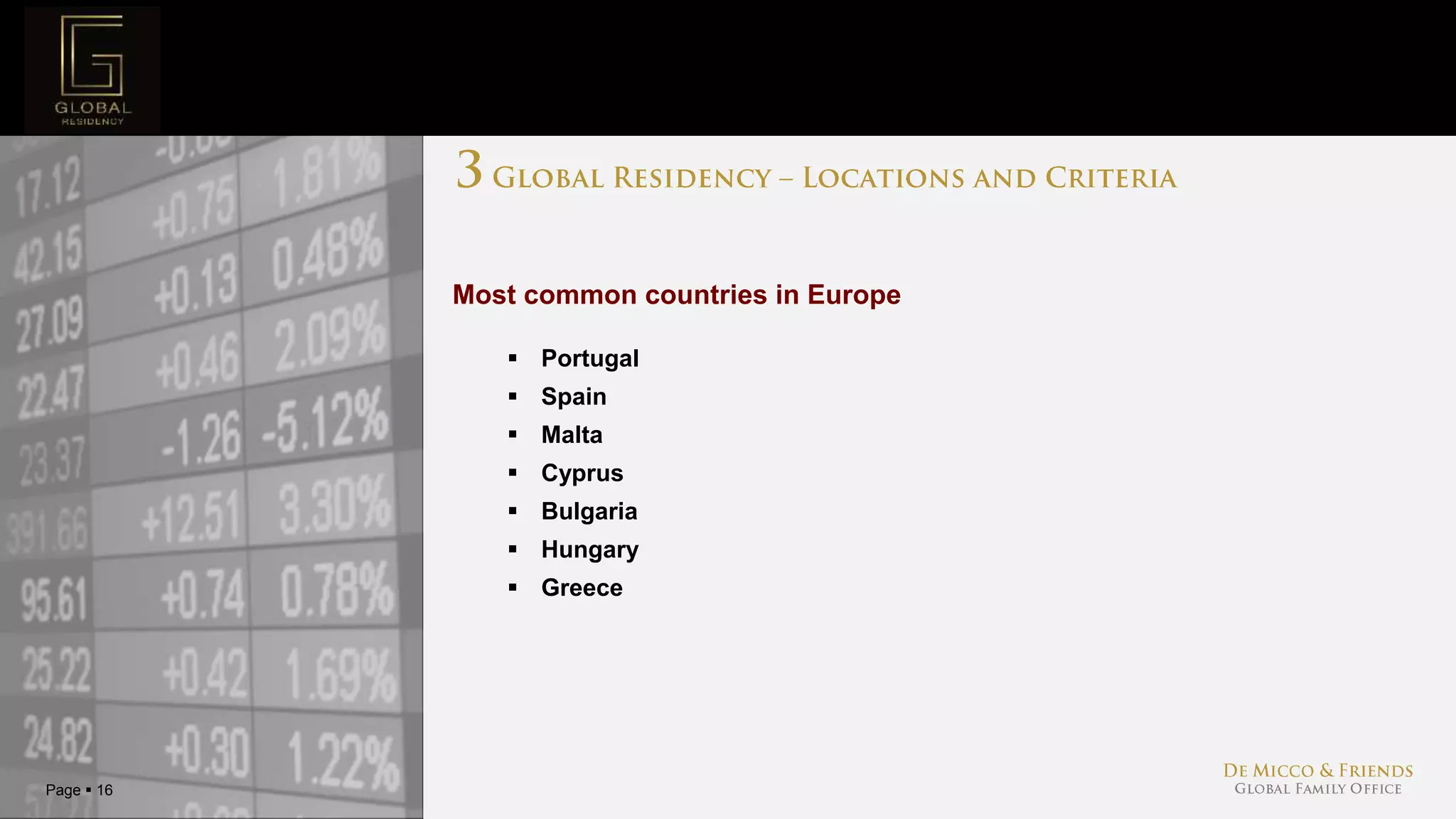 Golden Visa Spain advantages - presentation | PPT