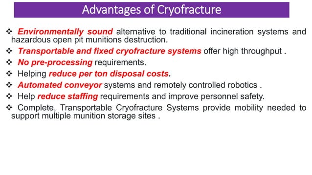 Demilitarization techniques | PPT