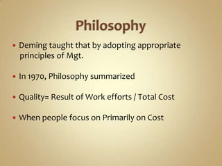 Quality Guru " | PPT