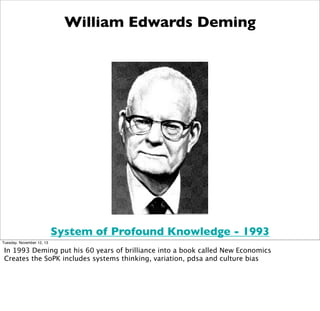 Deming2Devops - History of Management | PPT