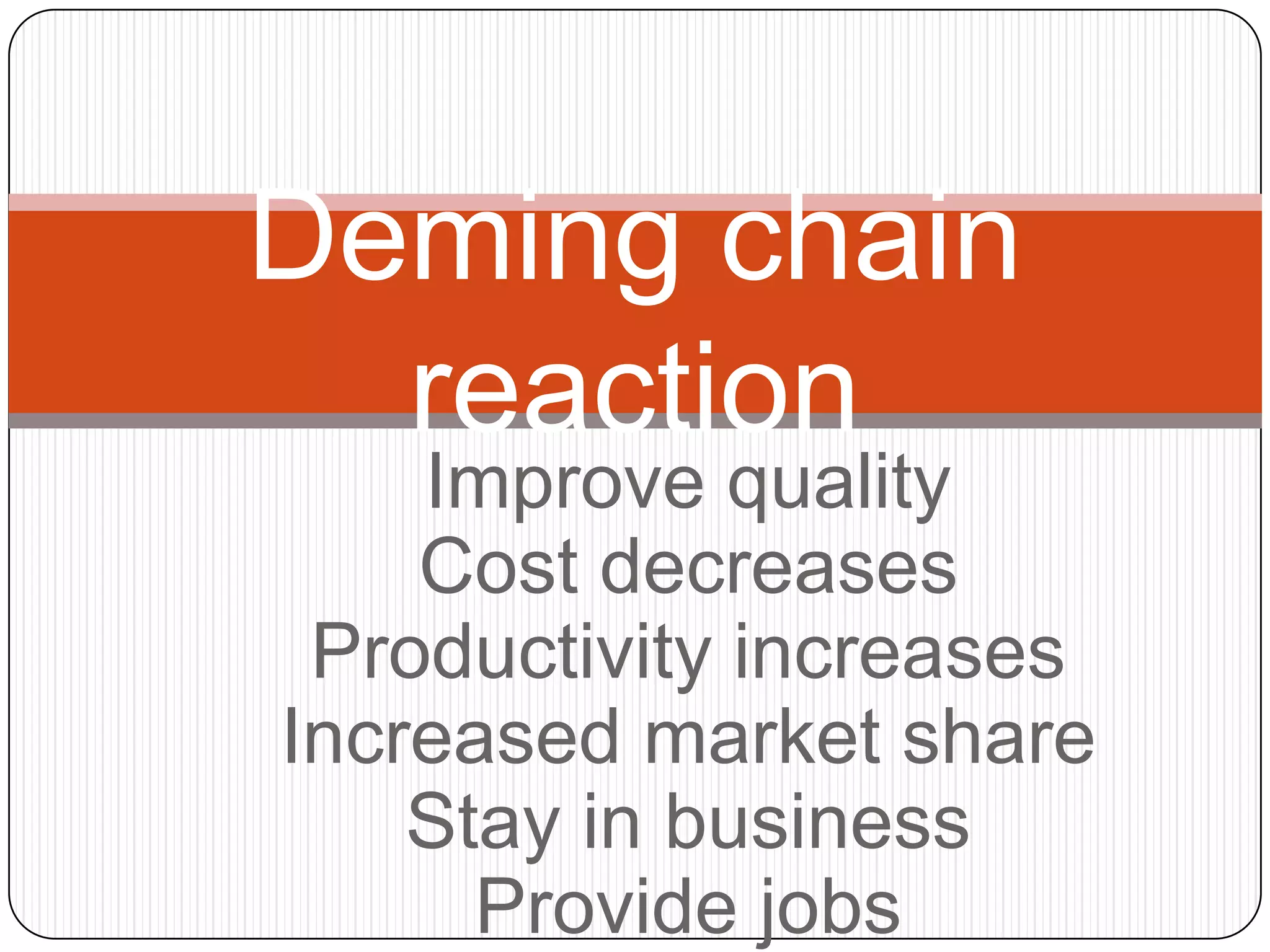 Deming and japan(1) | PPTX | Business | Business and Finance