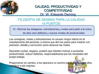 Calidad, Productividad y Competitividad. Deming presentacion.ppt4