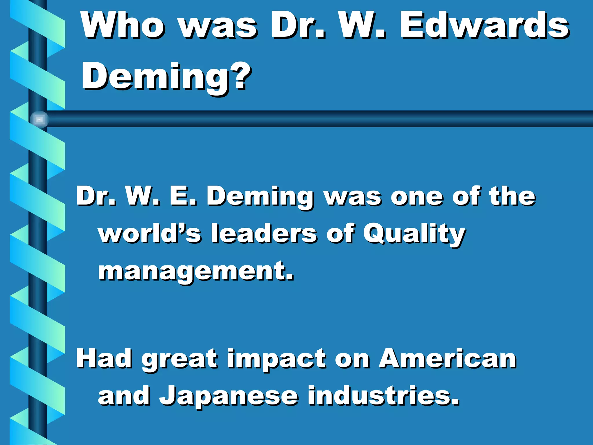 Deming Prize | PPT