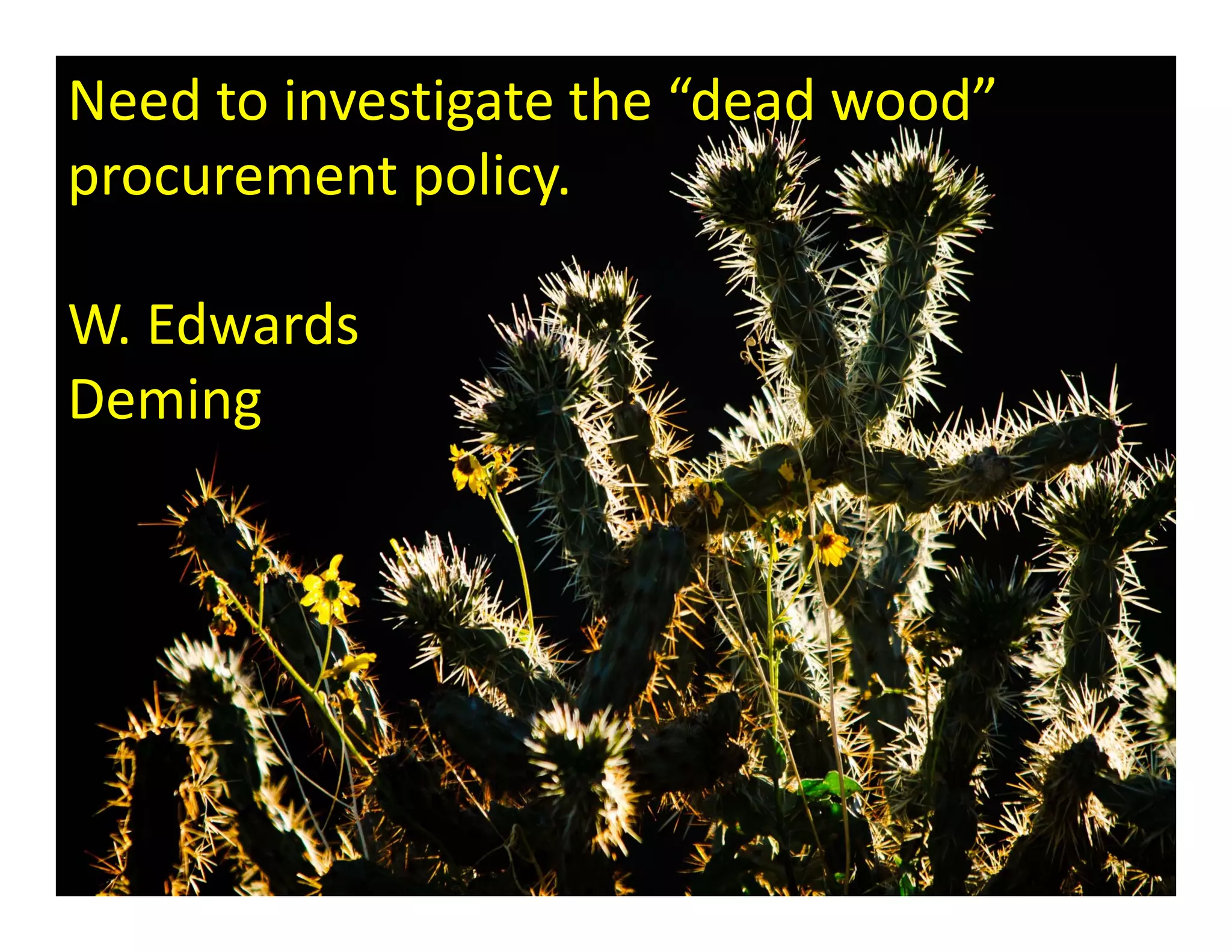 W. Edwards Deming Quotations from 1992 Conference | PDF