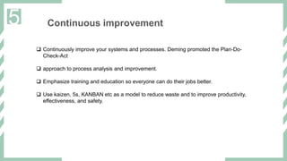 Deming's 14 points | PPT