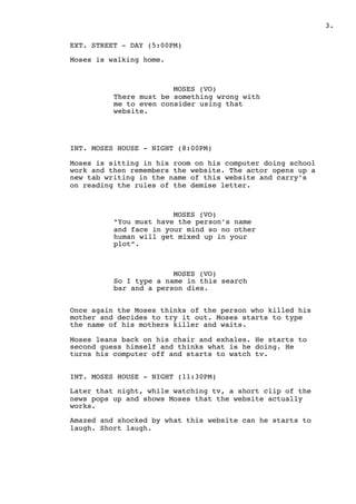 Demise script better version 2 | PDF