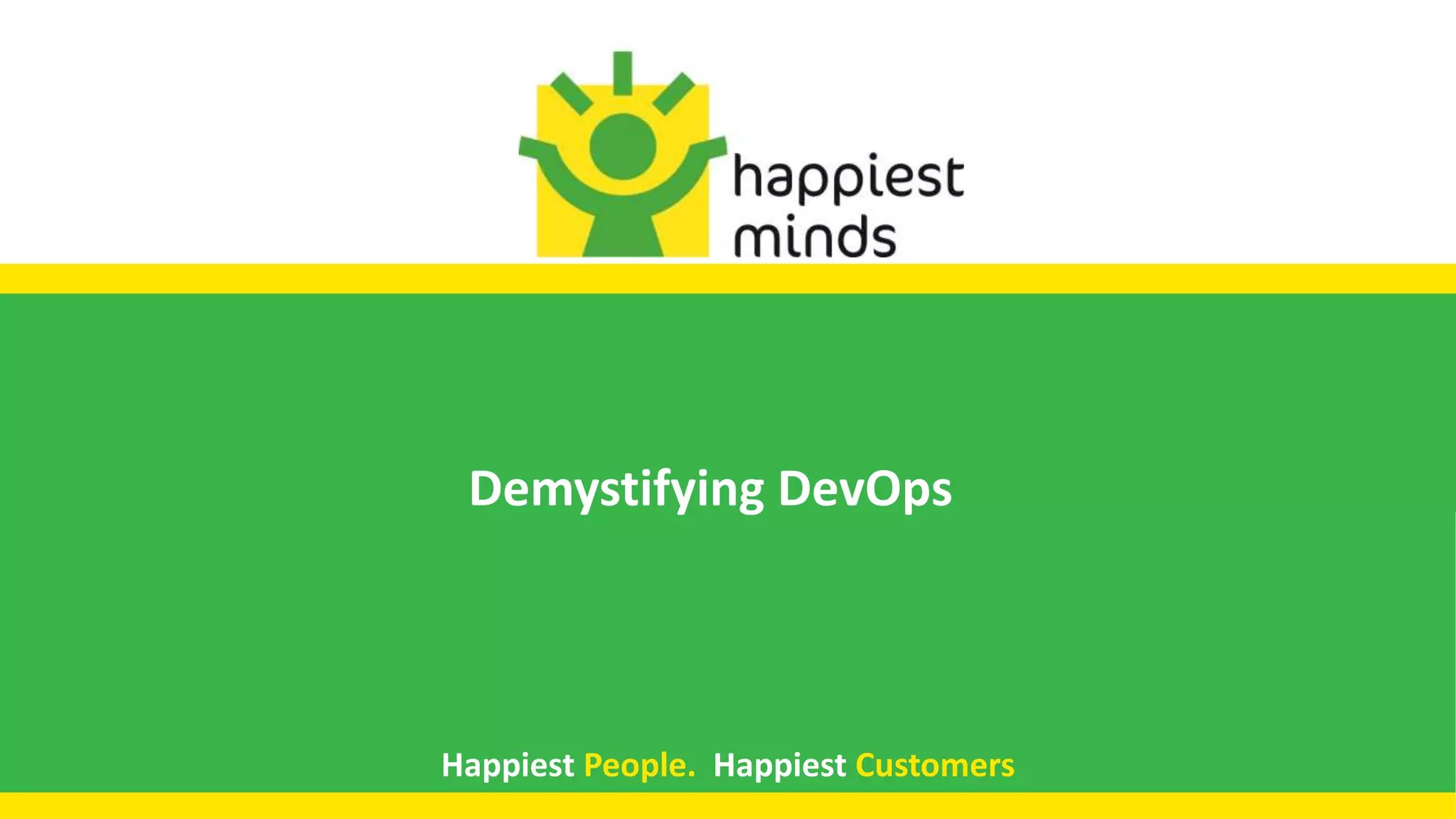 Demystifying DevOps | PPTX | Computer Software and Applications | Computing