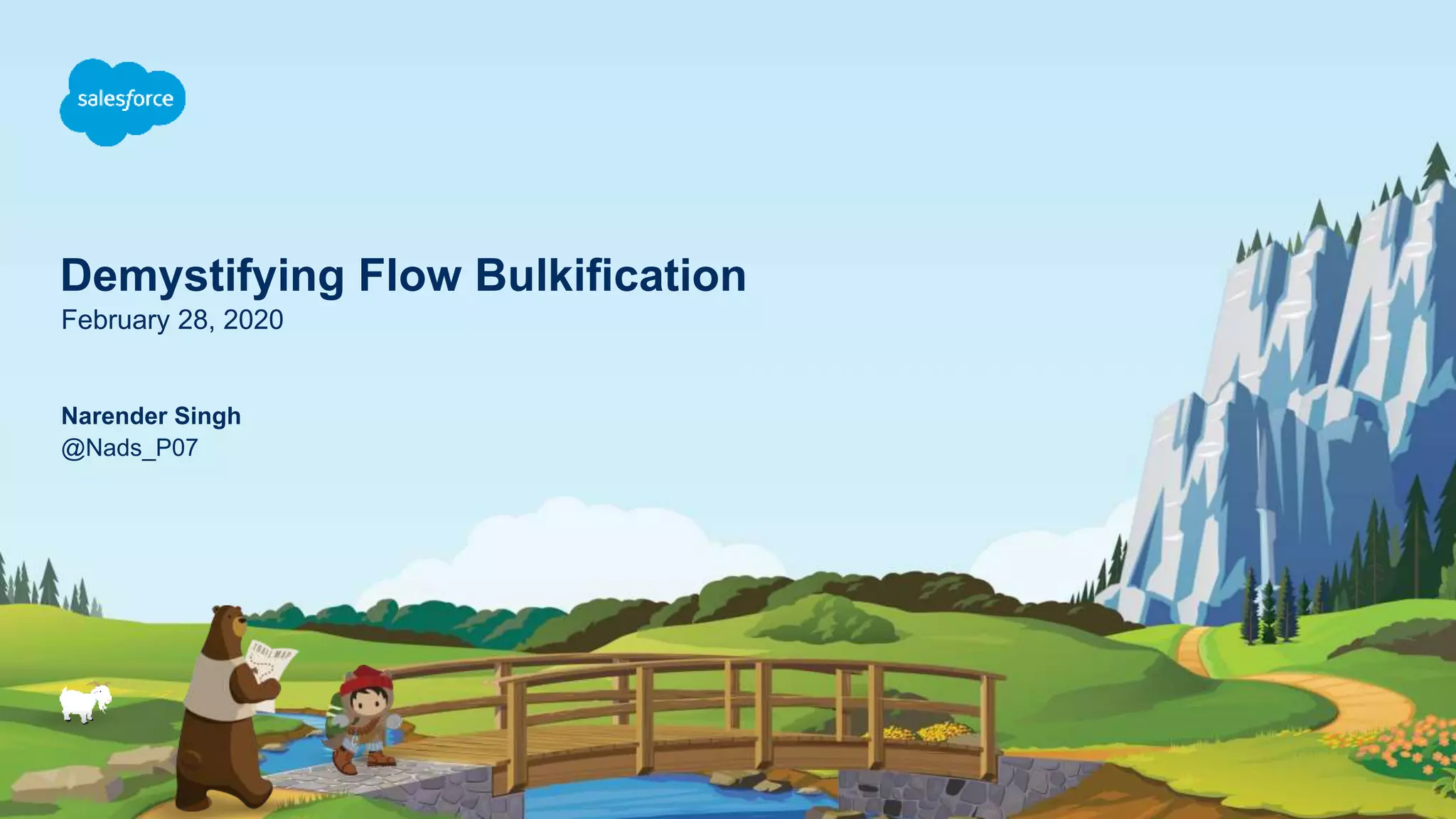 Demistifying flow bulkification | PPT