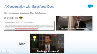 Demistifying flow bulkification | PPT