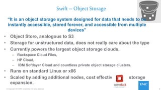 Demistifying open stack storage | PPT