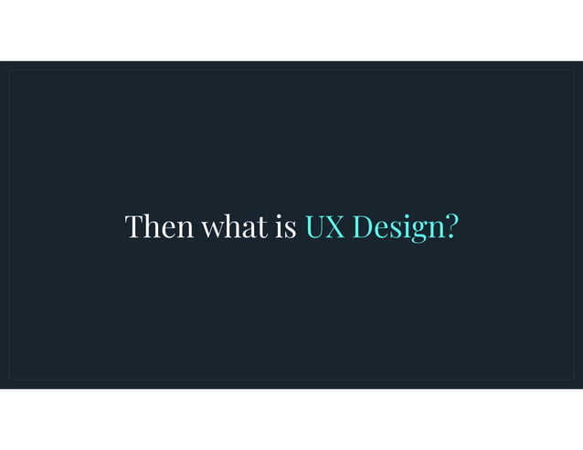Intro to UX | PPT
