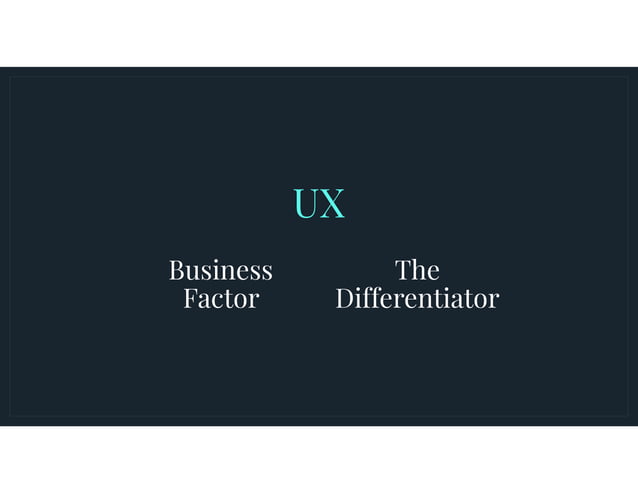 Intro to UX | PPT