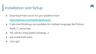 Introduction to Frida | PPT
