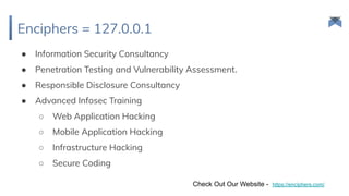 Introduction to Frida | PPT