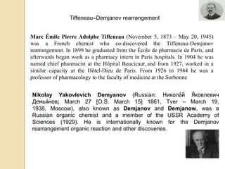 Demjanov rearrangement | PPTX | Chemistry | Science