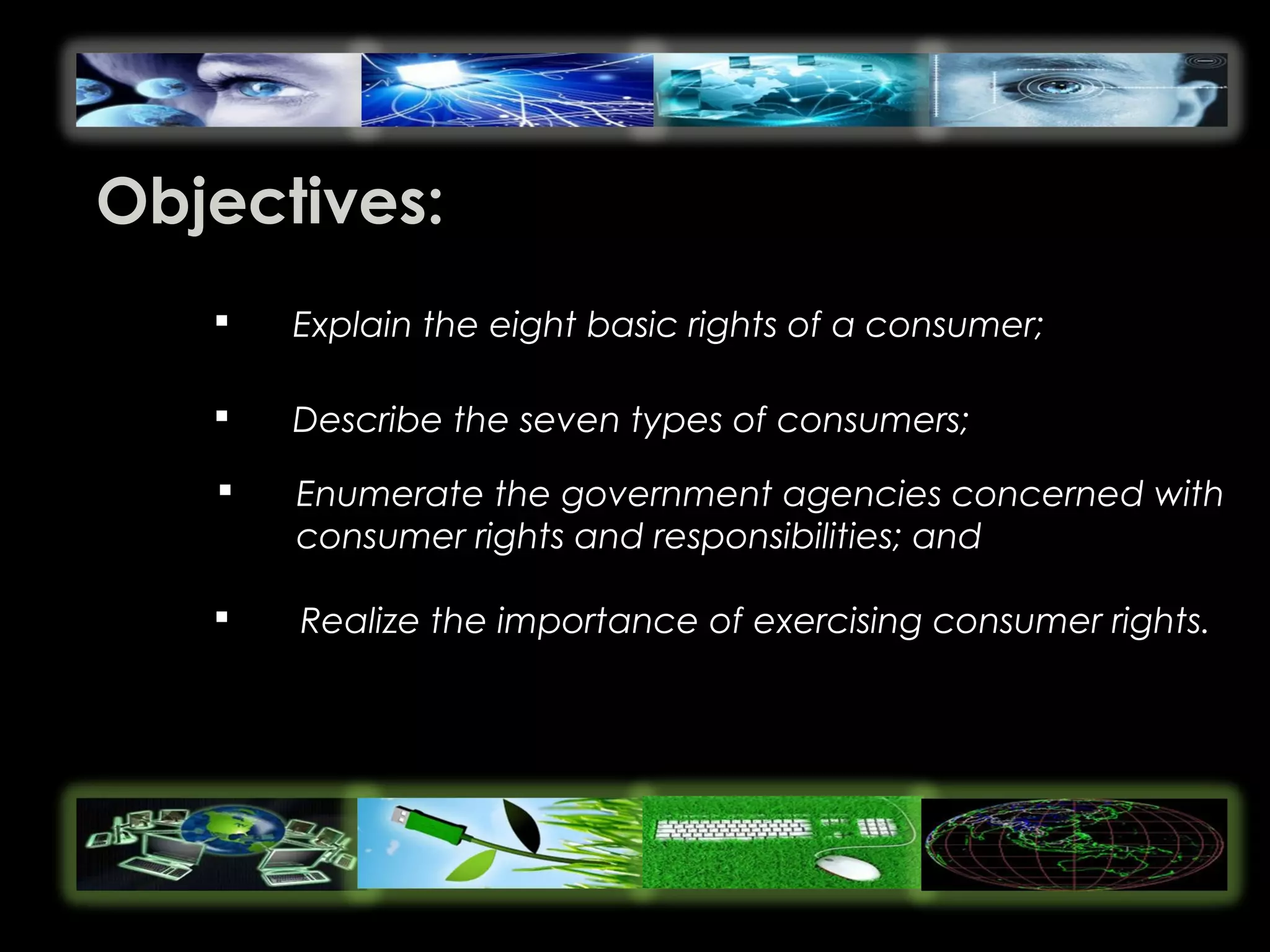 Consumer Education- Rights and Responsibilities | PPT