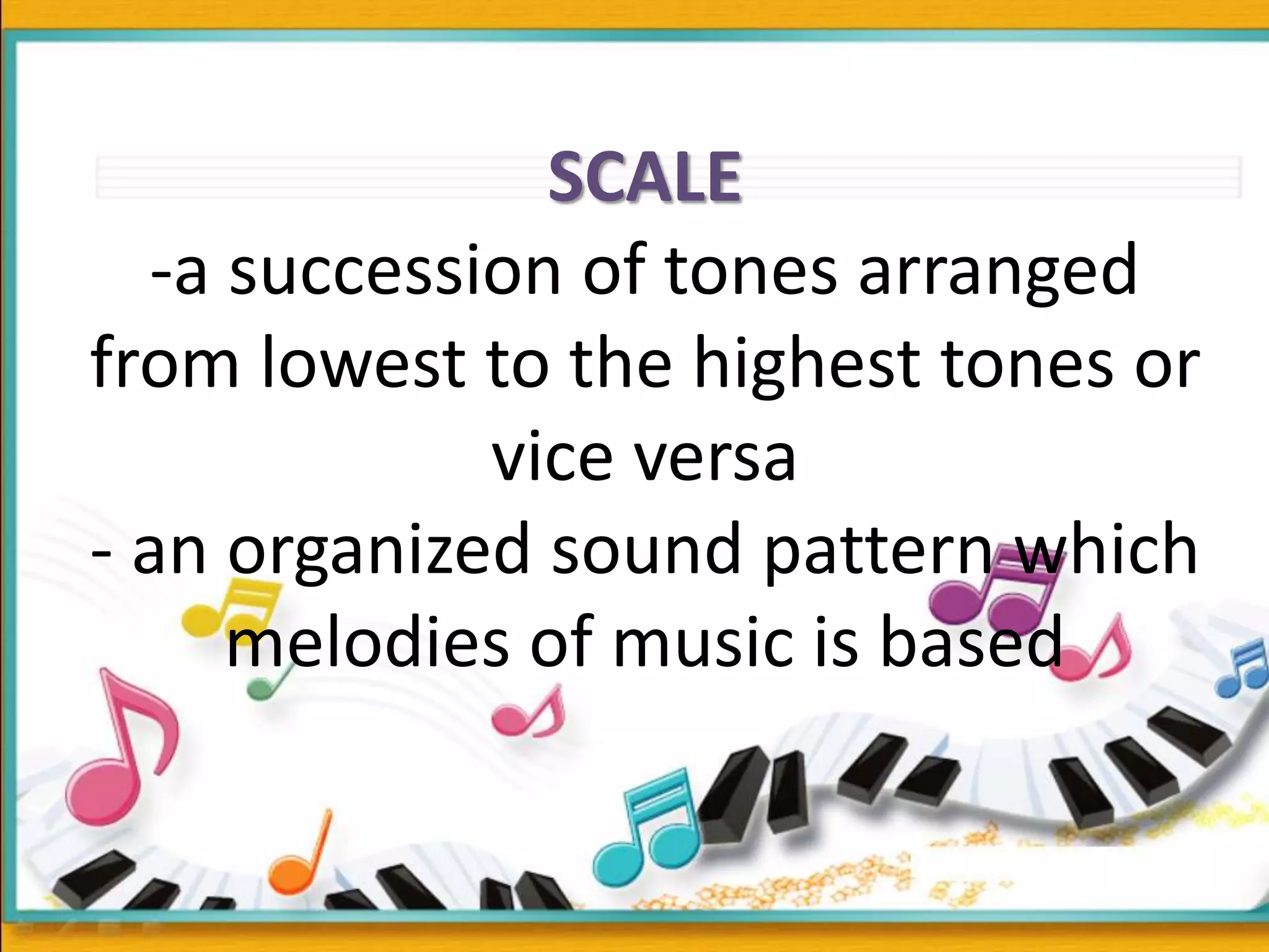 Major Scales, Minor Scales and Key Signatures | PPTX