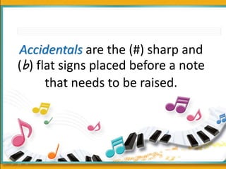 Major Scales, Minor Scales and Key Signatures | PPTX