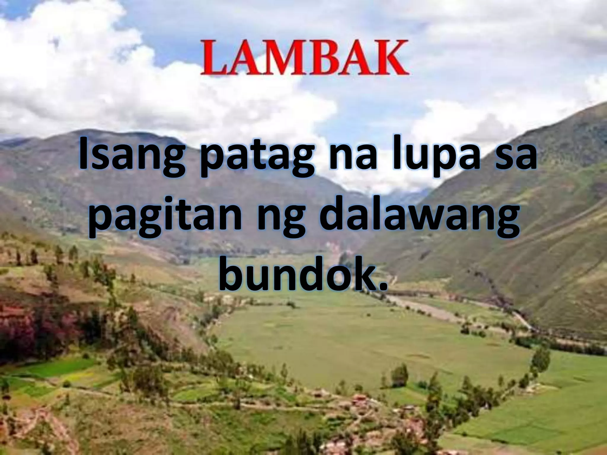 Anyong Lupa Lesson | PPTX