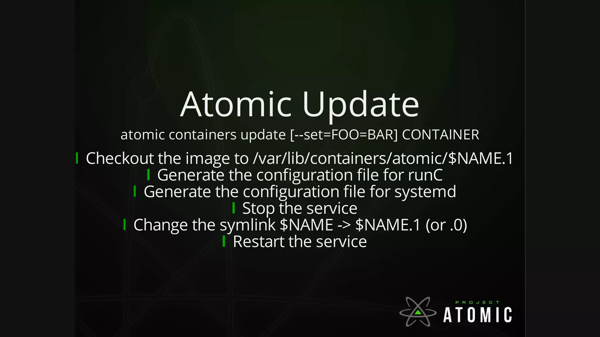 Atomic System Containers | PDF
