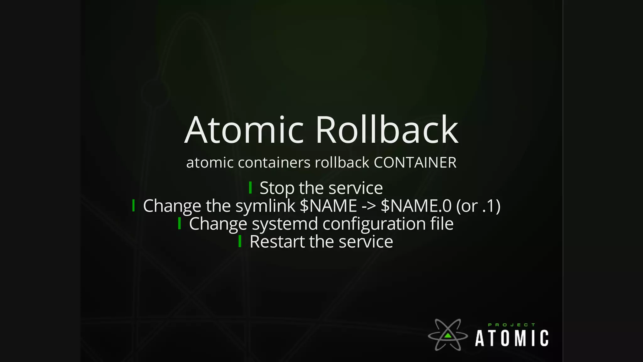 Atomic System Containers | PDF