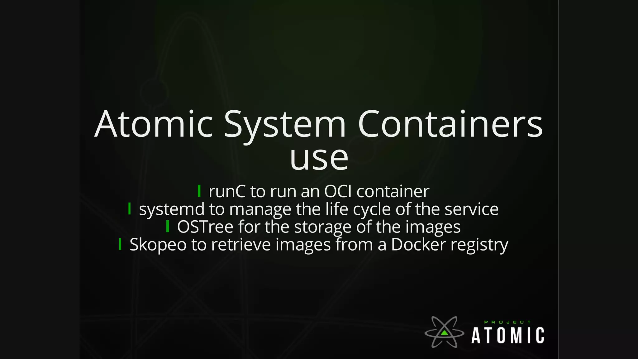 Atomic System Containers | PDF