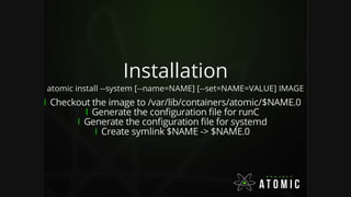 Atomic System Containers | PDF