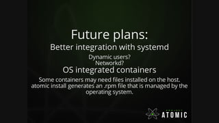 Atomic System Containers | PDF