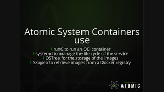 Atomic System Containers | PDF