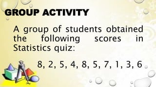 MEASURES OF POSITION | PPTX