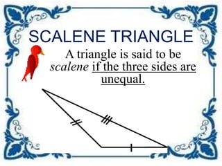 Classifications of Triangles by Ricardo C. Lacsa | PPT
