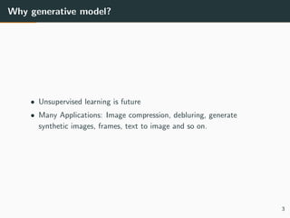 Pixel Recurrent Neural Networks | PPT