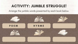 Conventional Poetry: A Demo Teaching.pptx